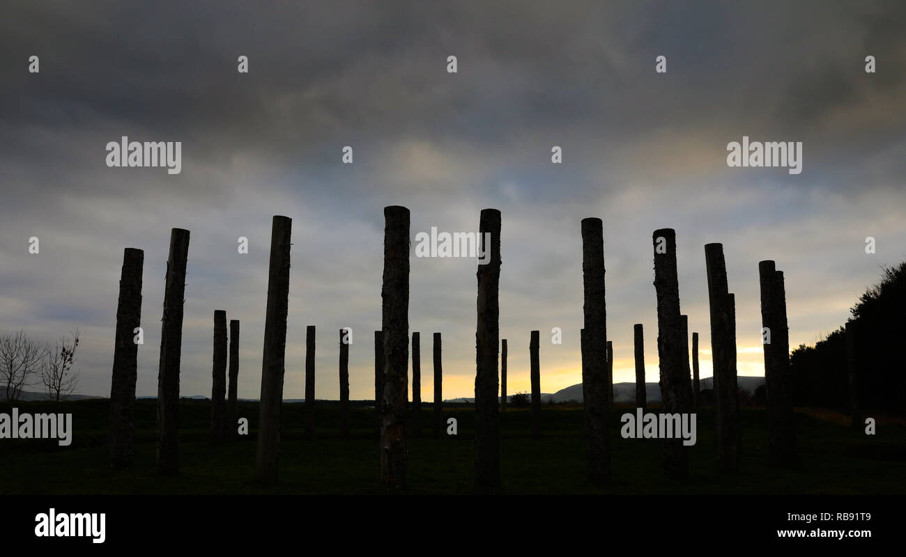 Wood Henge High Resolution Stock Photography and Images - Alamy