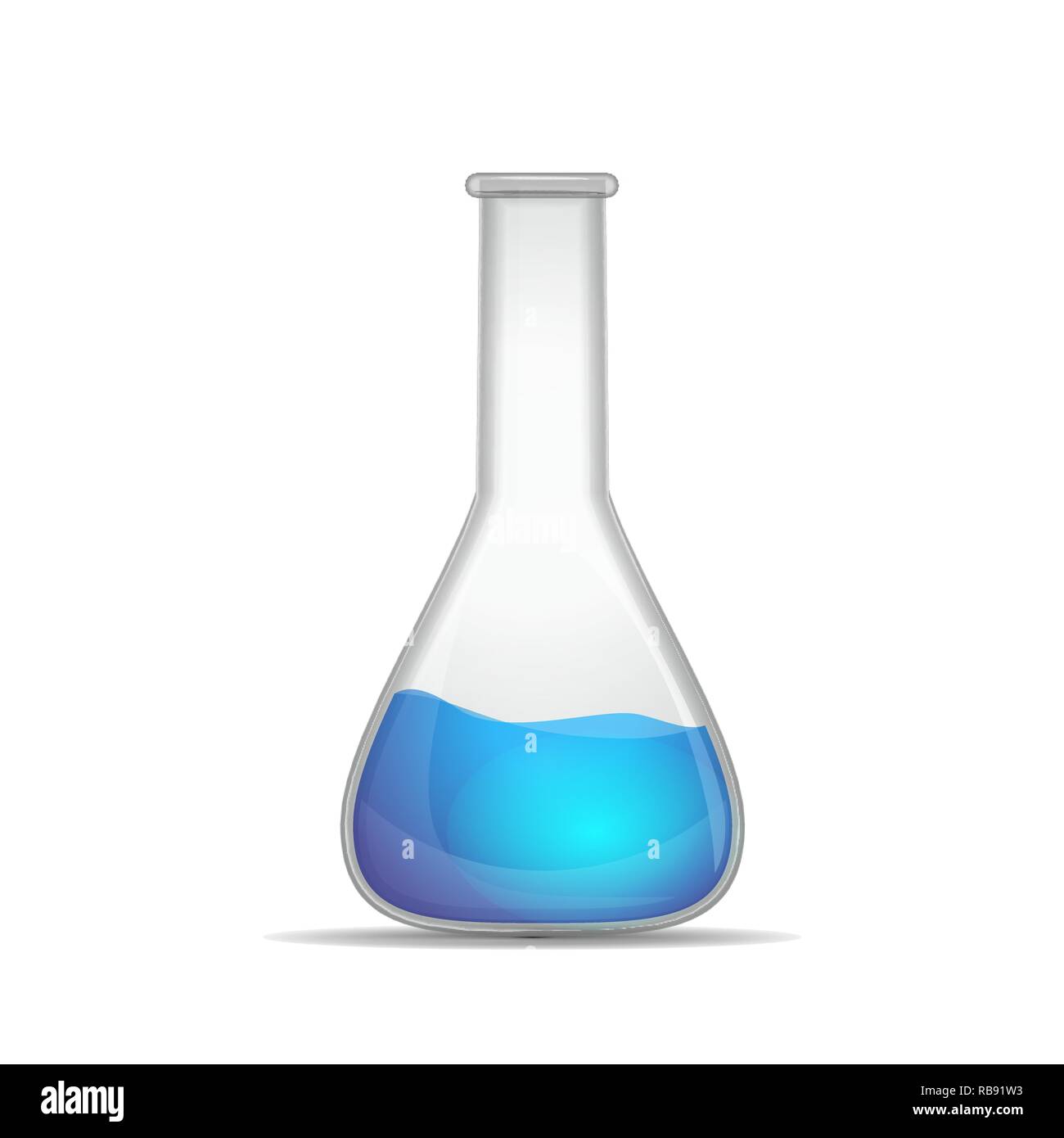 Study experiment experimental lab science laboratory glassware Stock ...