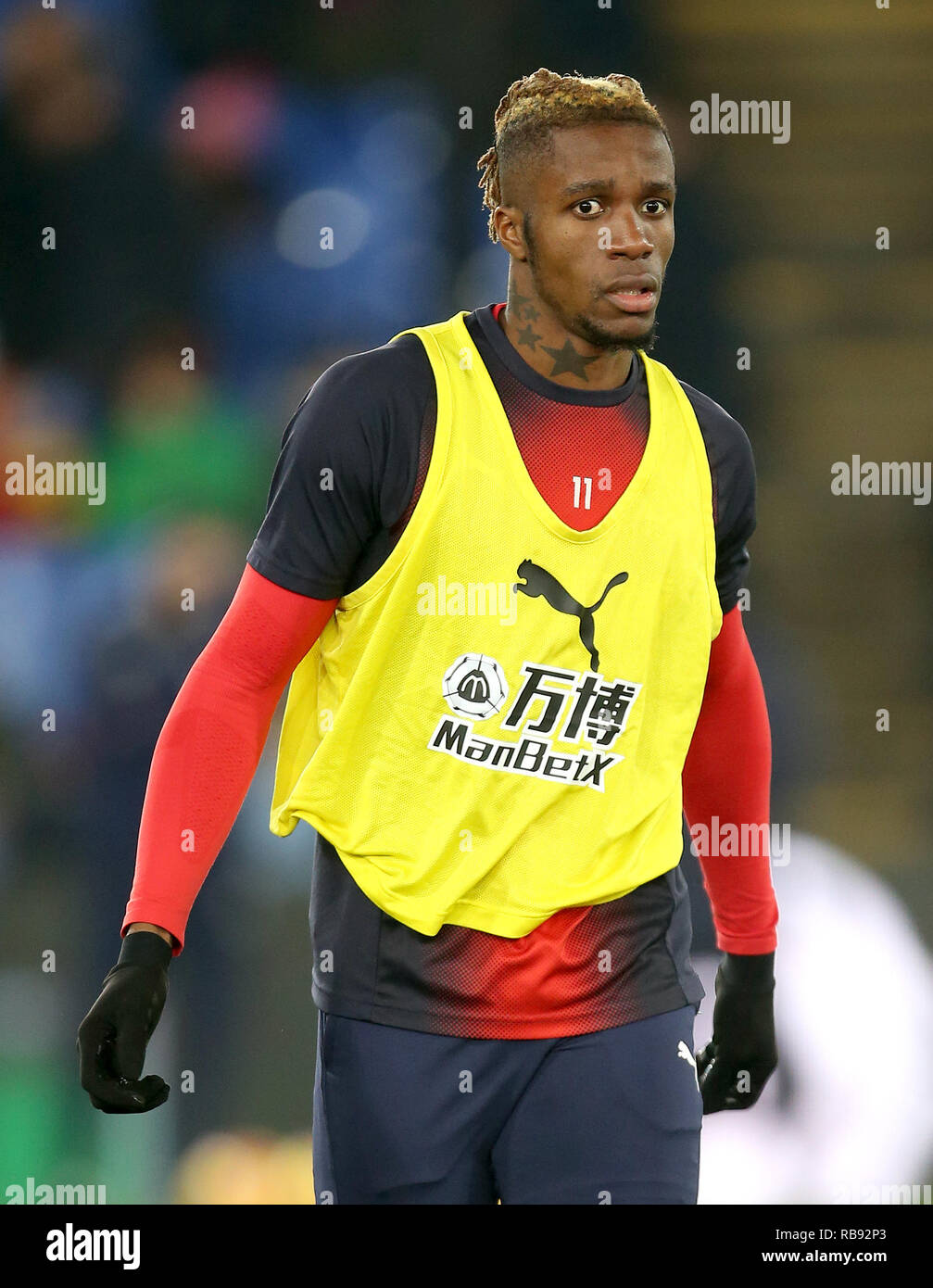 Crystal Palace's Wilfried Zaha Stock Photo - Alamy