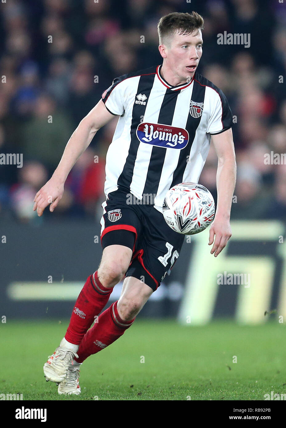 Grimsby Town's Harry Clifton Stock Photo - Alamy