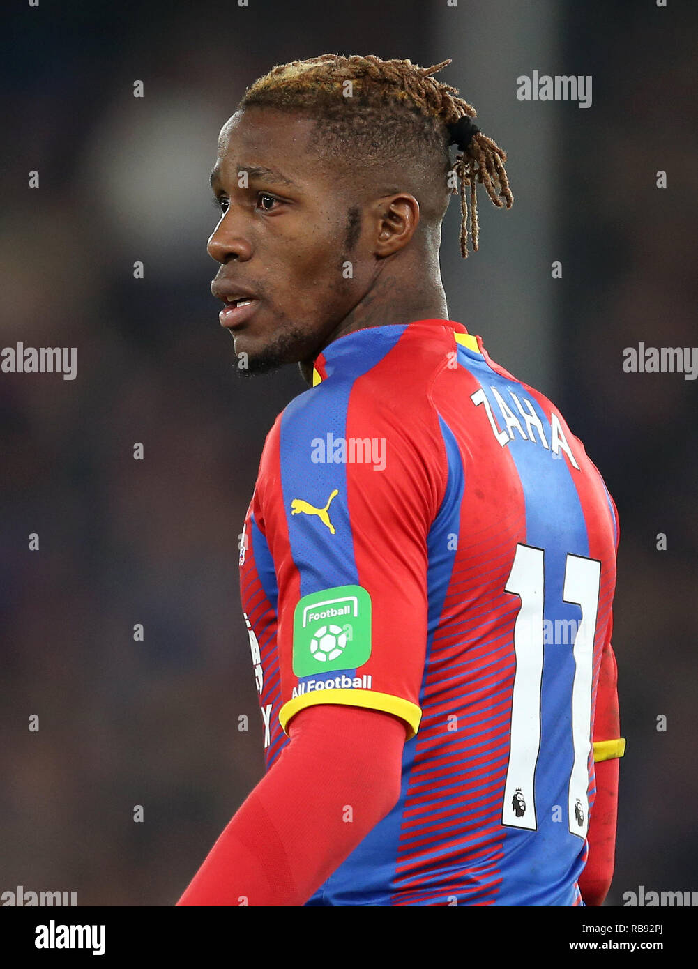 Crystal Palace's Wilfried Zaha Stock Photo - Alamy