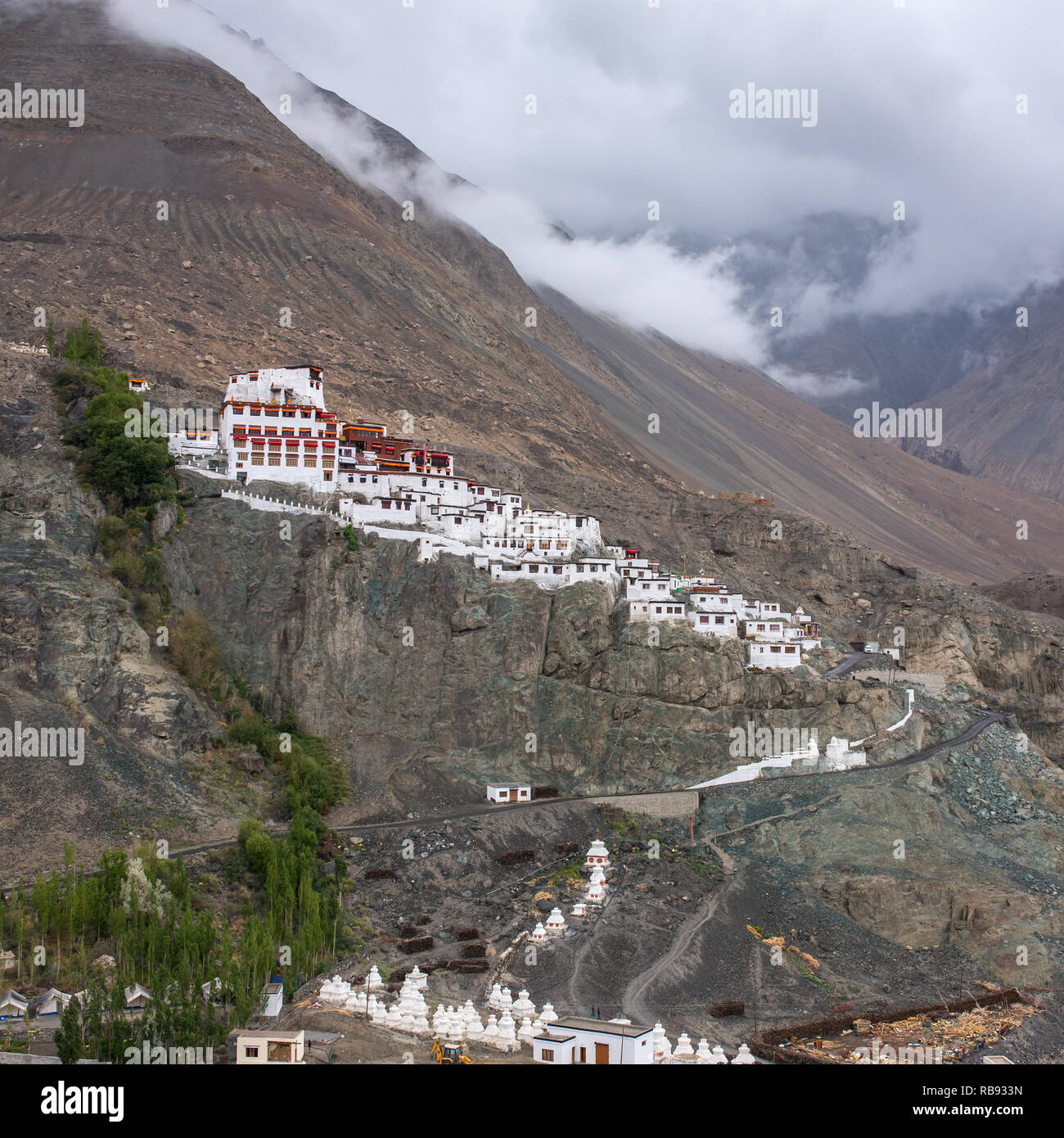 Diskit gompa monastery in Ladakh, India Stock Photo - Alamy Diskit gompa monastery in Ladakh, India Stock Photo - Alamy