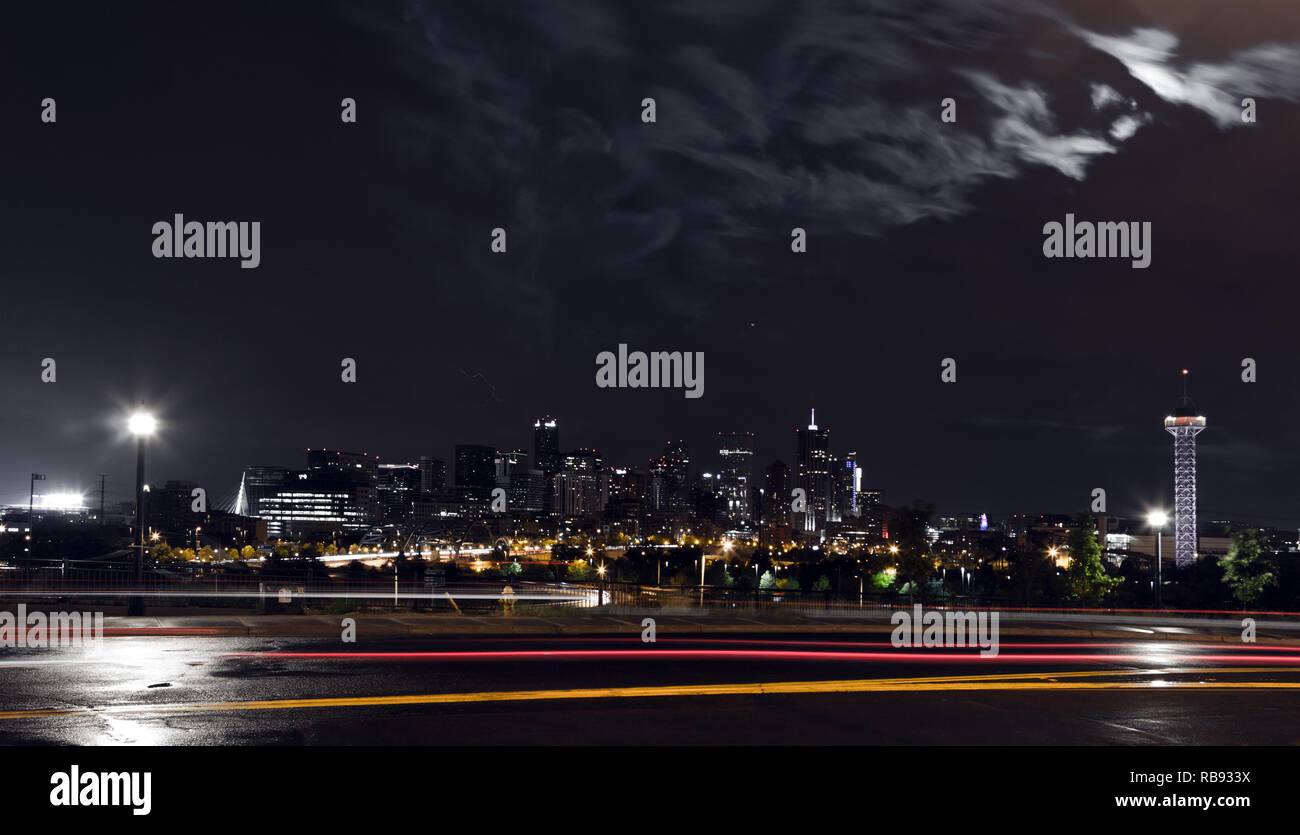 Denver colorado skyline hi-res stock photography and images - Alamy