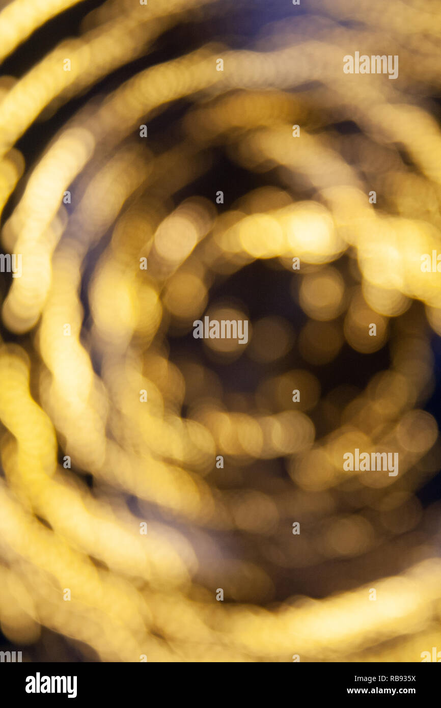 christmas background with bokeh lights Stock Photo - Alamy