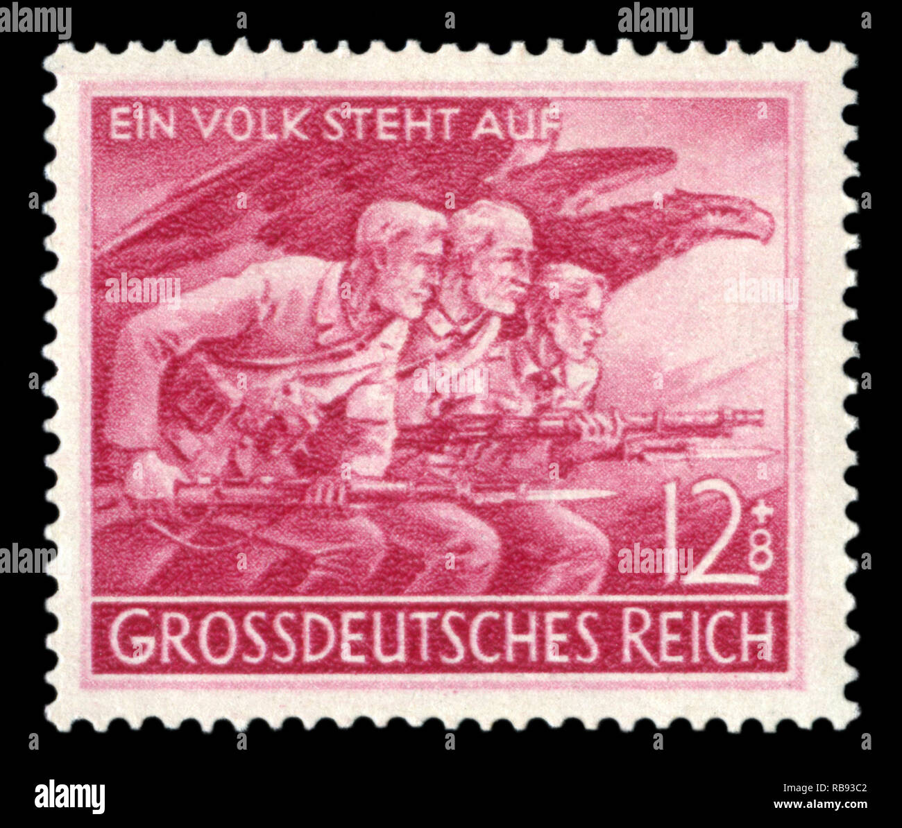 Volkssturm german home guard berlin nazi germany hi-res stock ...