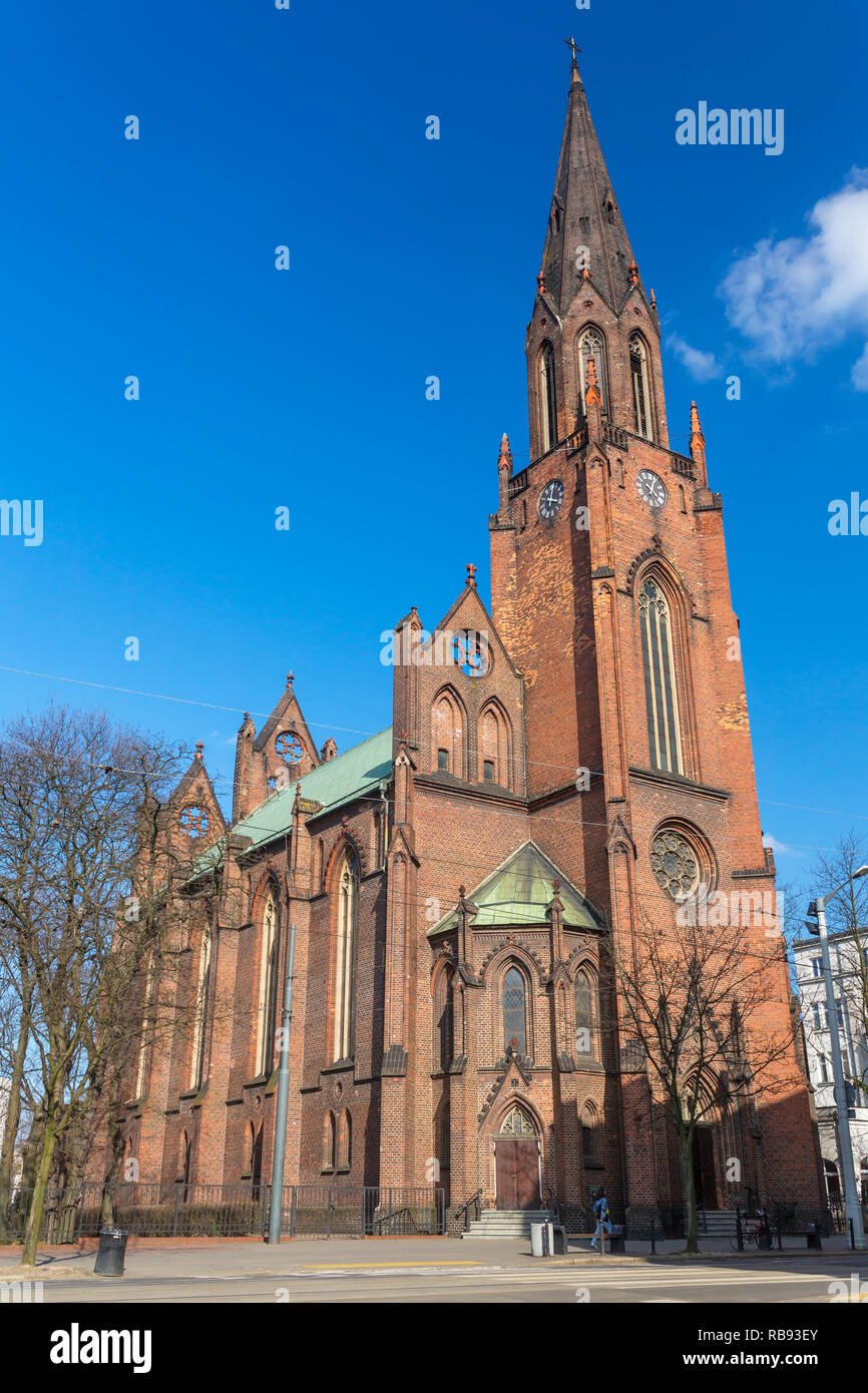 Gothic church tower poznan hi-res stock photography and images - Alamy