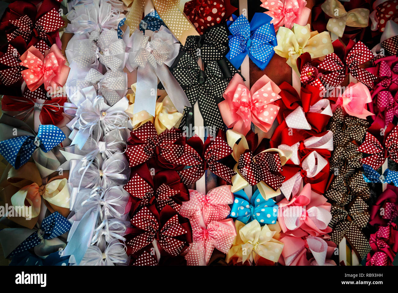 Hair ribbons hi-res stock photography and images - Alamy