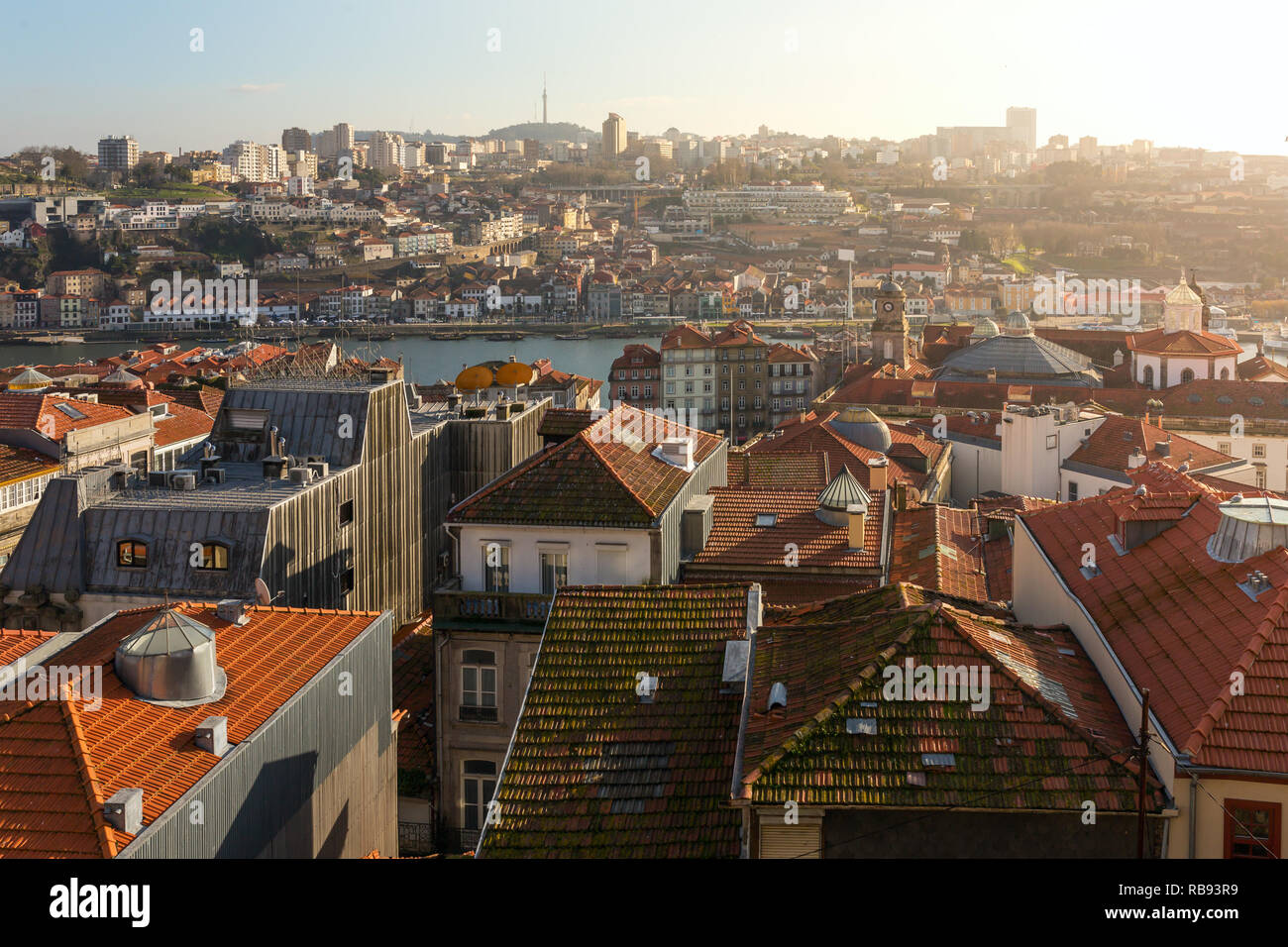 Porto roof view hi-res stock photography and images - Alamy