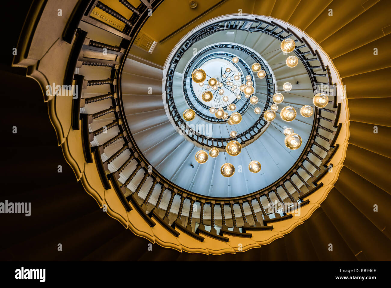 Stairwell interior heals hi-res stock photography and images - Alamy
