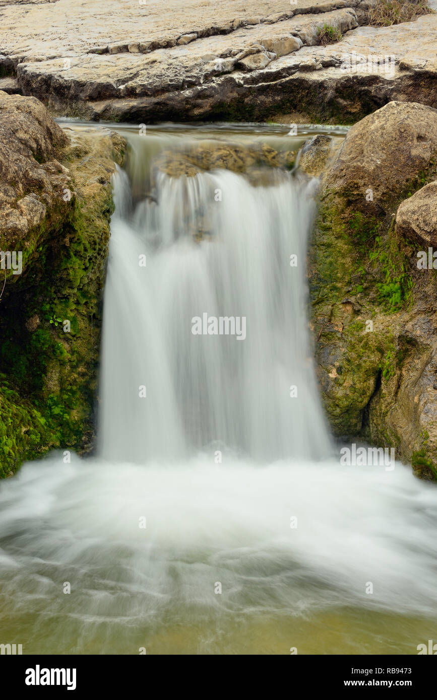 Waterfalls on the Pedernales River, Pedernales Falls State Park, Texas ...