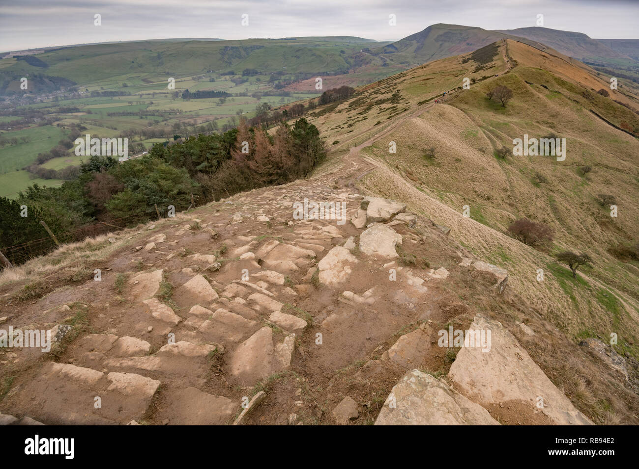 Mam tor hill in hi-res stock photography and images - Alamy