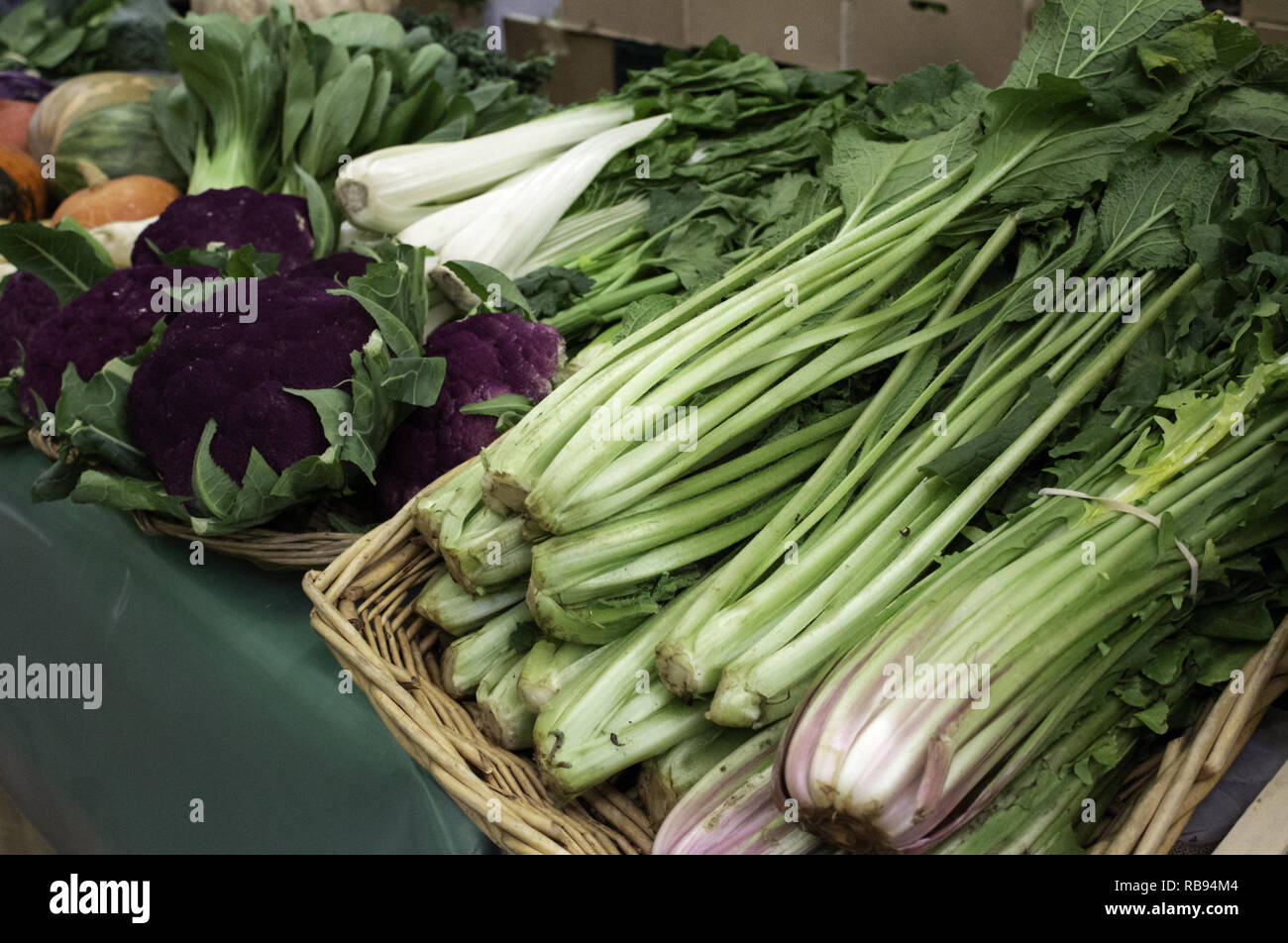 Purple Romanesco Broccoli High Resolution Stock Photography and Images ...