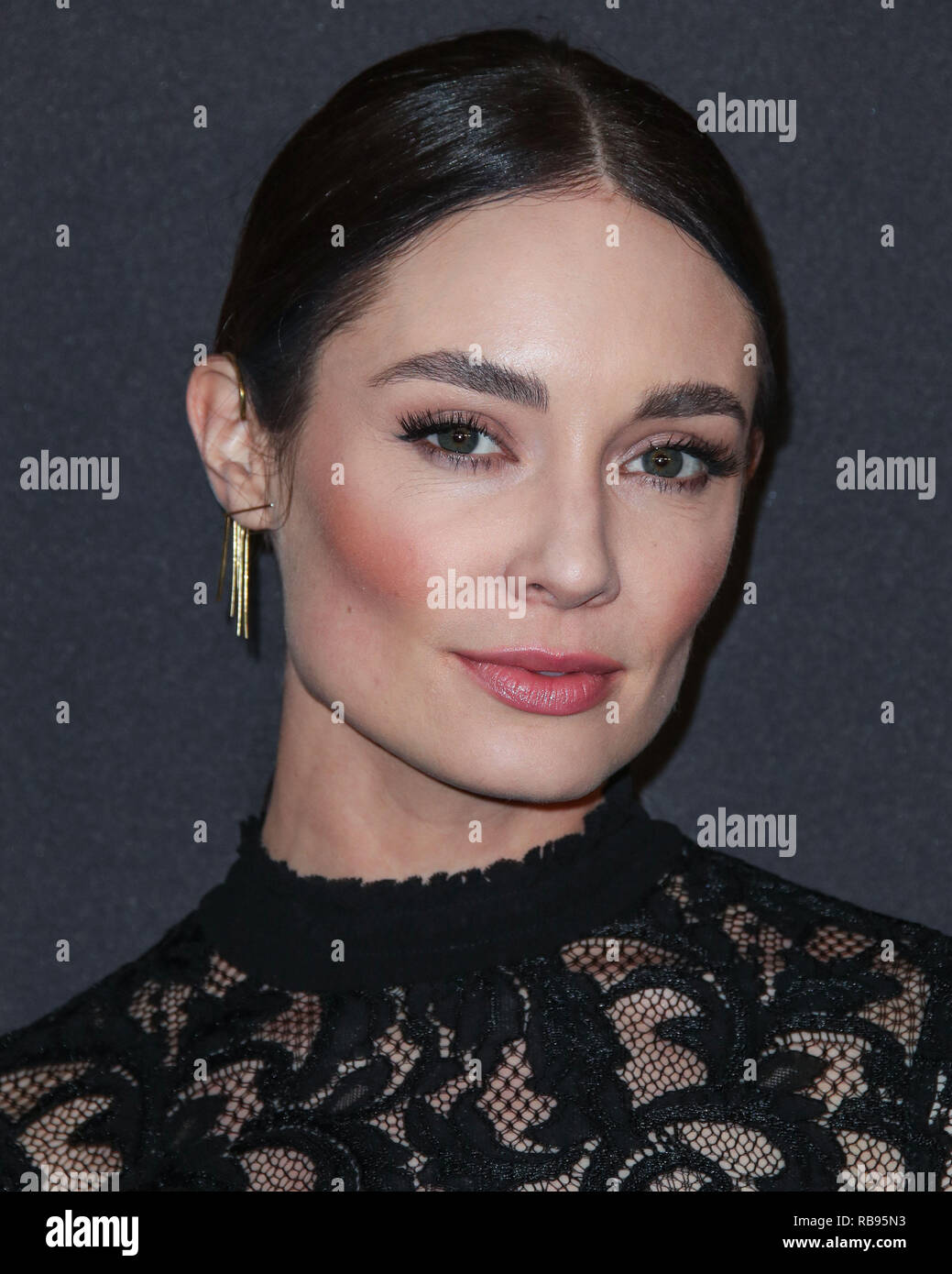 BEVERLY HILLS, LOS ANGELES, CA, USA - JANUARY 06: Actress Mallory ...