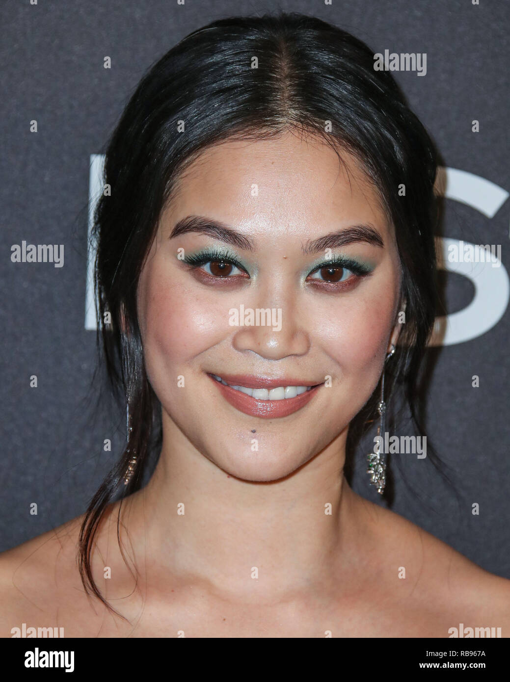 BEVERLY HILLS, LOS ANGELES, CA, USA - JANUARY 06: Actress Dianne Doan ...