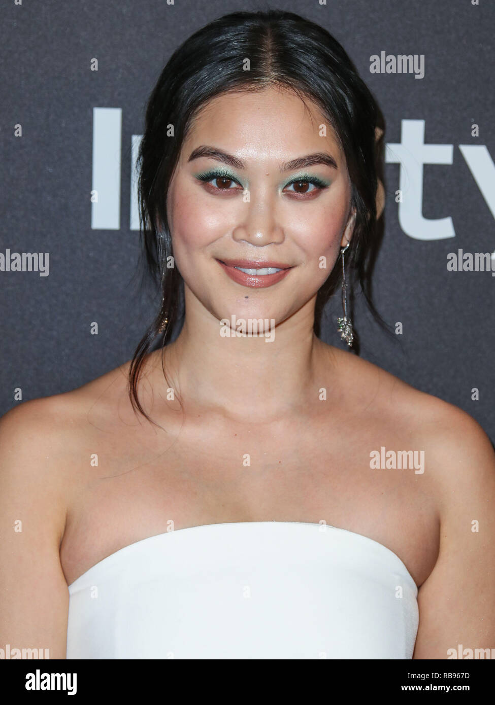 BEVERLY HILLS, LOS ANGELES, CA, USA - JANUARY 06: Actress Dianne Doan ...