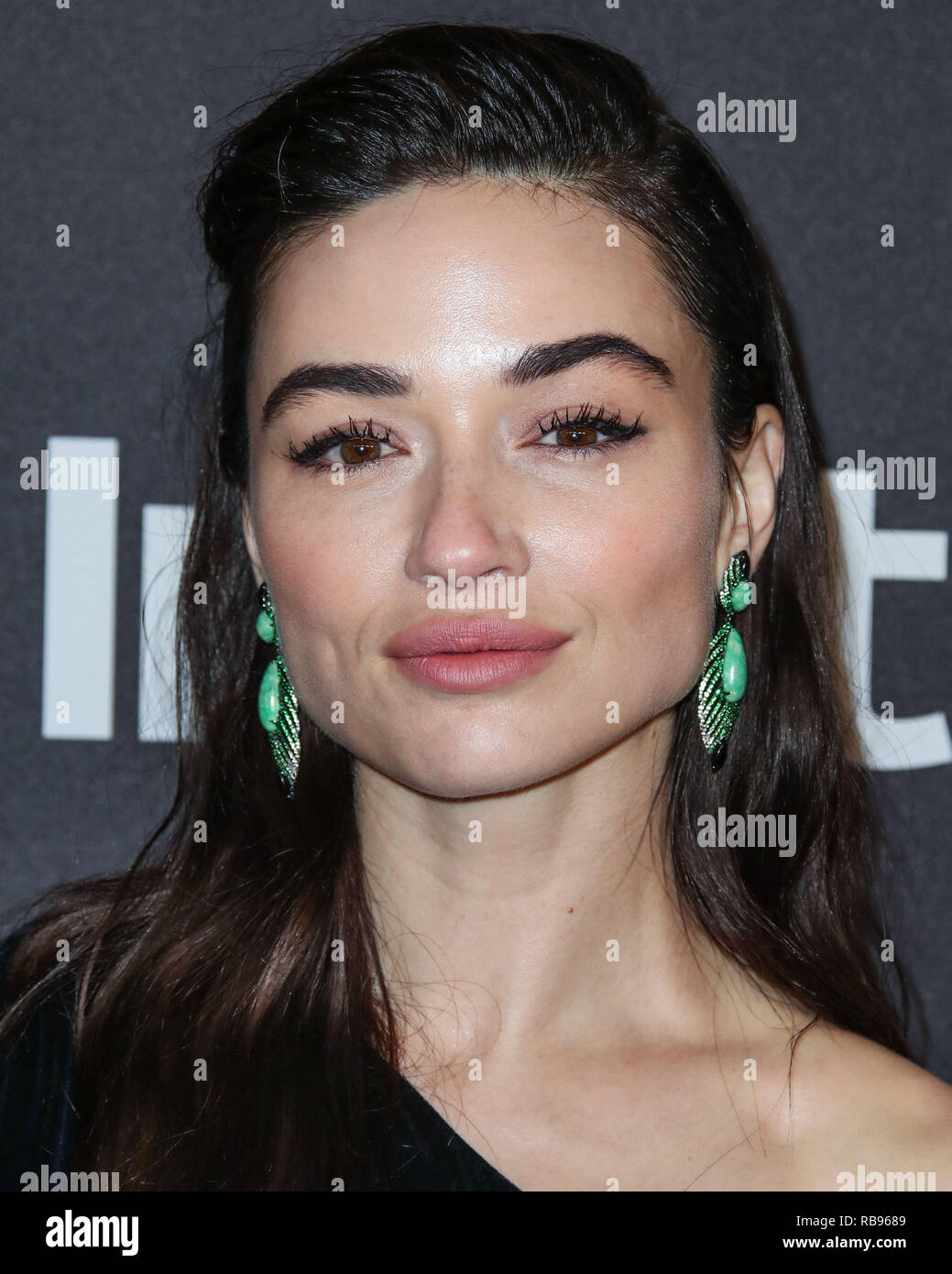 BEVERLY HILLS, LOS ANGELES, CA, USA - JANUARY 06: Actress Crystal Reed ...
