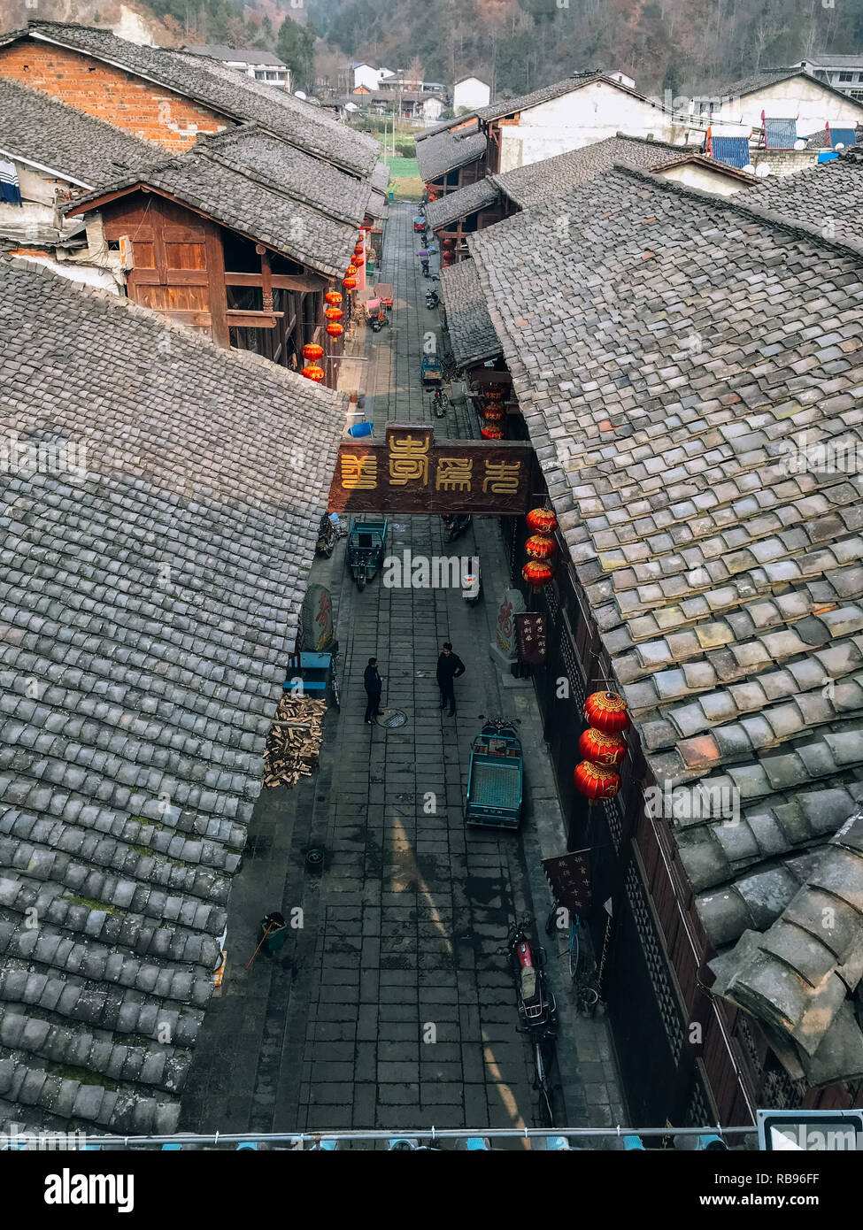 Hanzhong, Hanzhong, China. 8th Jan, 2019. Hanzhong, CHINA-Scenery of ...