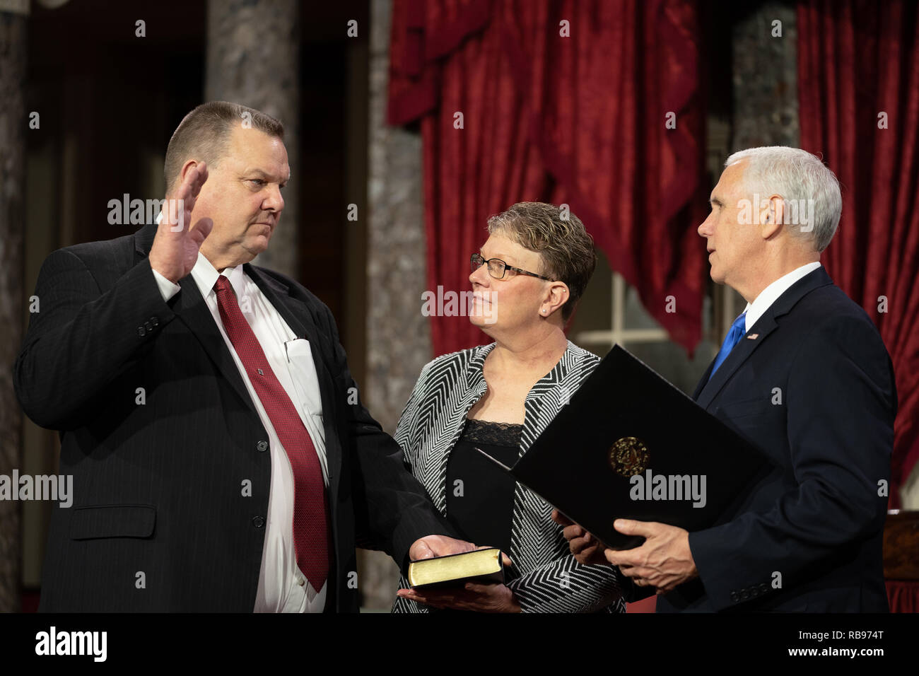 Washington, United States Of America. 06th Apr, 2017. Senator Jon ...