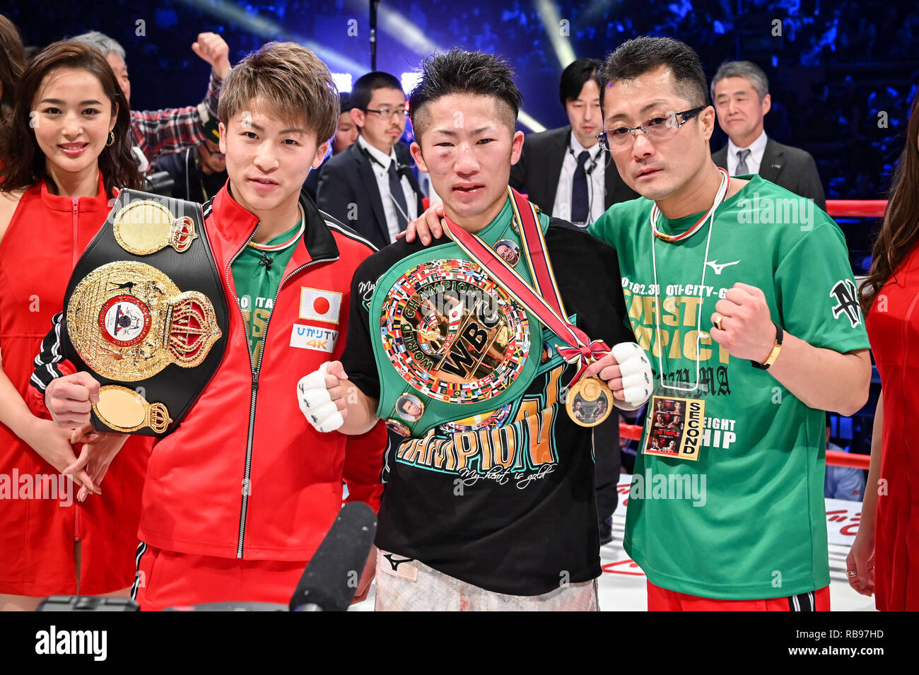 Tokyo, Japan. 30th Dec, 2018. (L-R) Naoya Inoue, Takuma Inoue (JPN ...