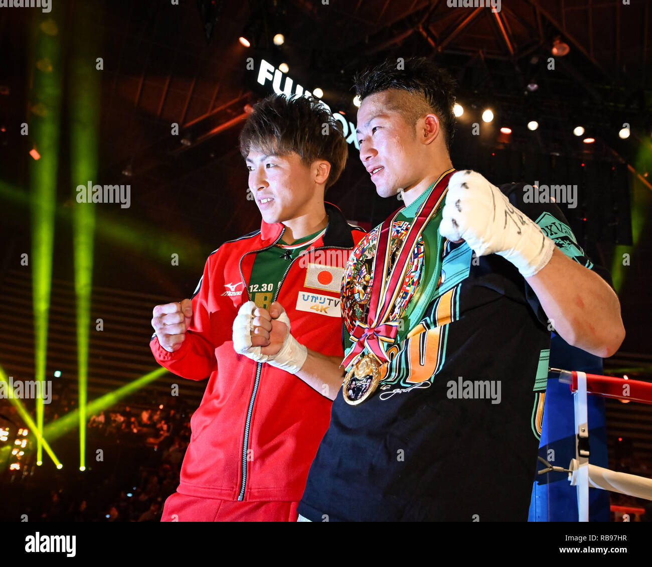 Tokyo, Japan. 30th Dec, 2018. (L-R) Naoya Inoue, Takuma Inoue (JPN ...