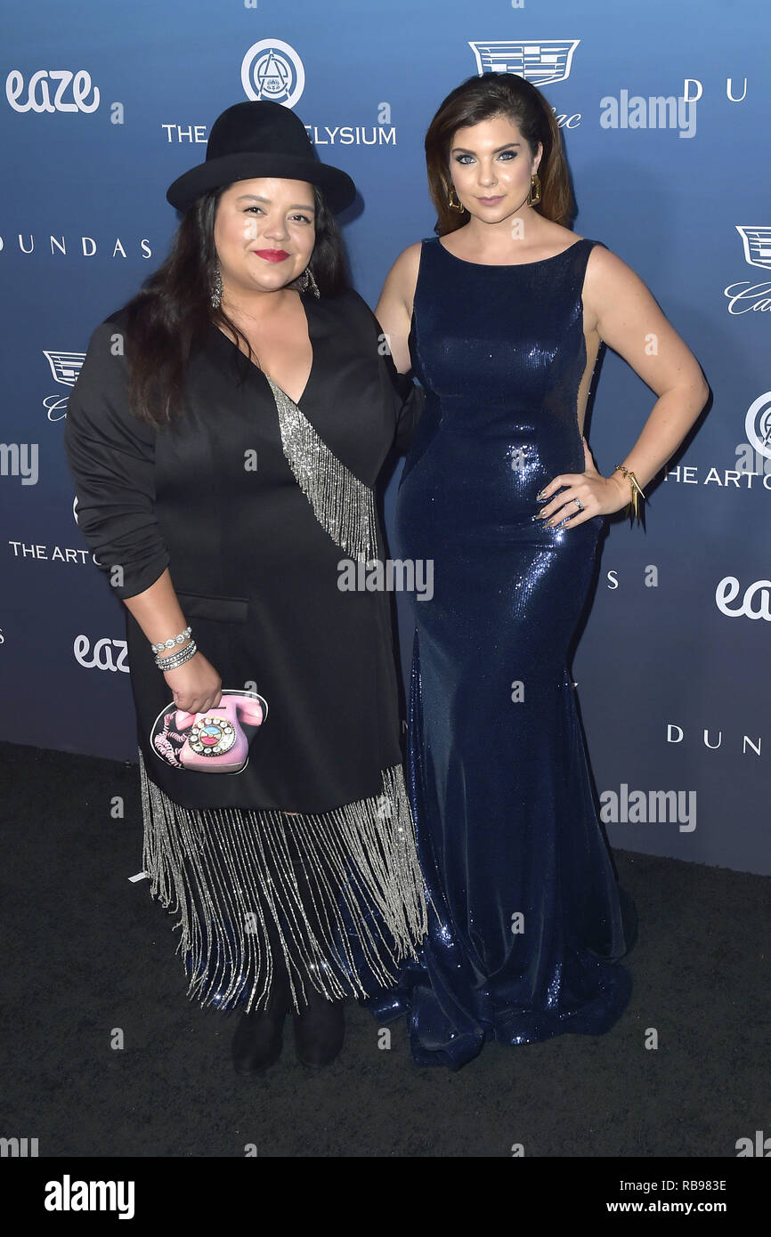 Los Angeles, California. 5th Jan, 2019. Ana Calderon and Daisy O'Dell ...