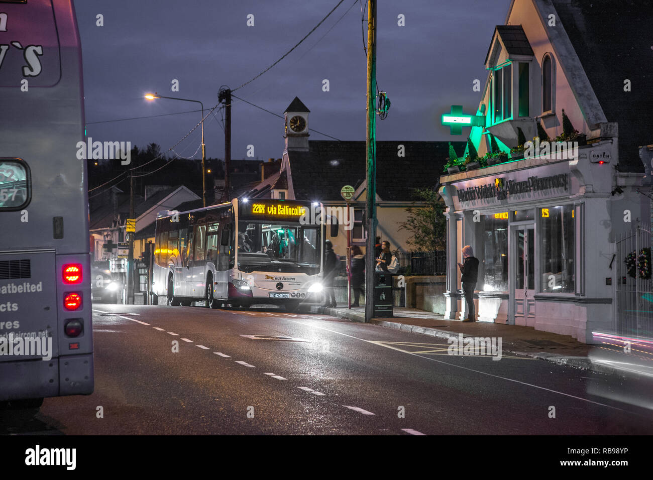 Bus stop cork hi-res stock photography and images - Alamy