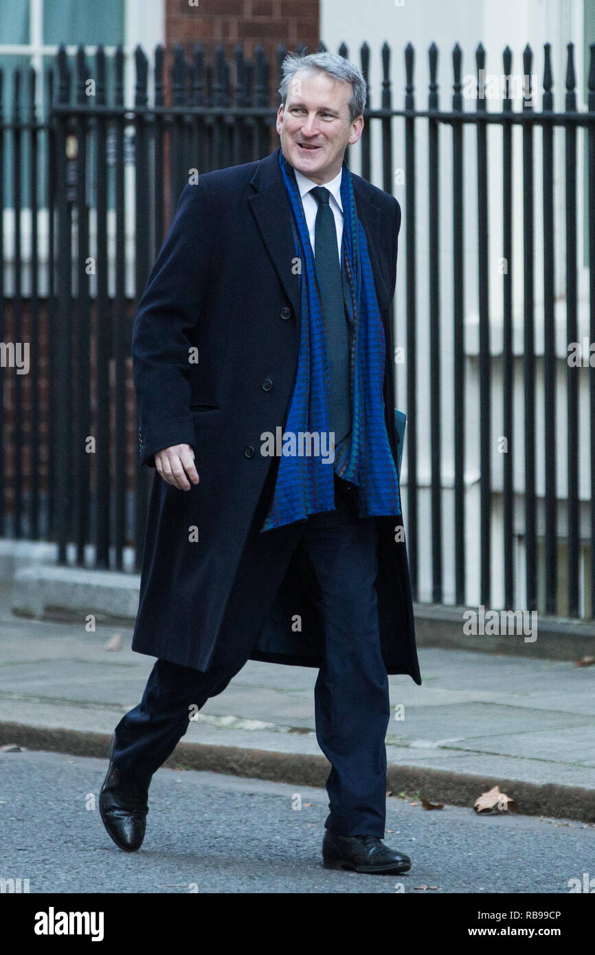 Education Secretary Damian Hinds Arriving At 10 Downing Street Hi Res