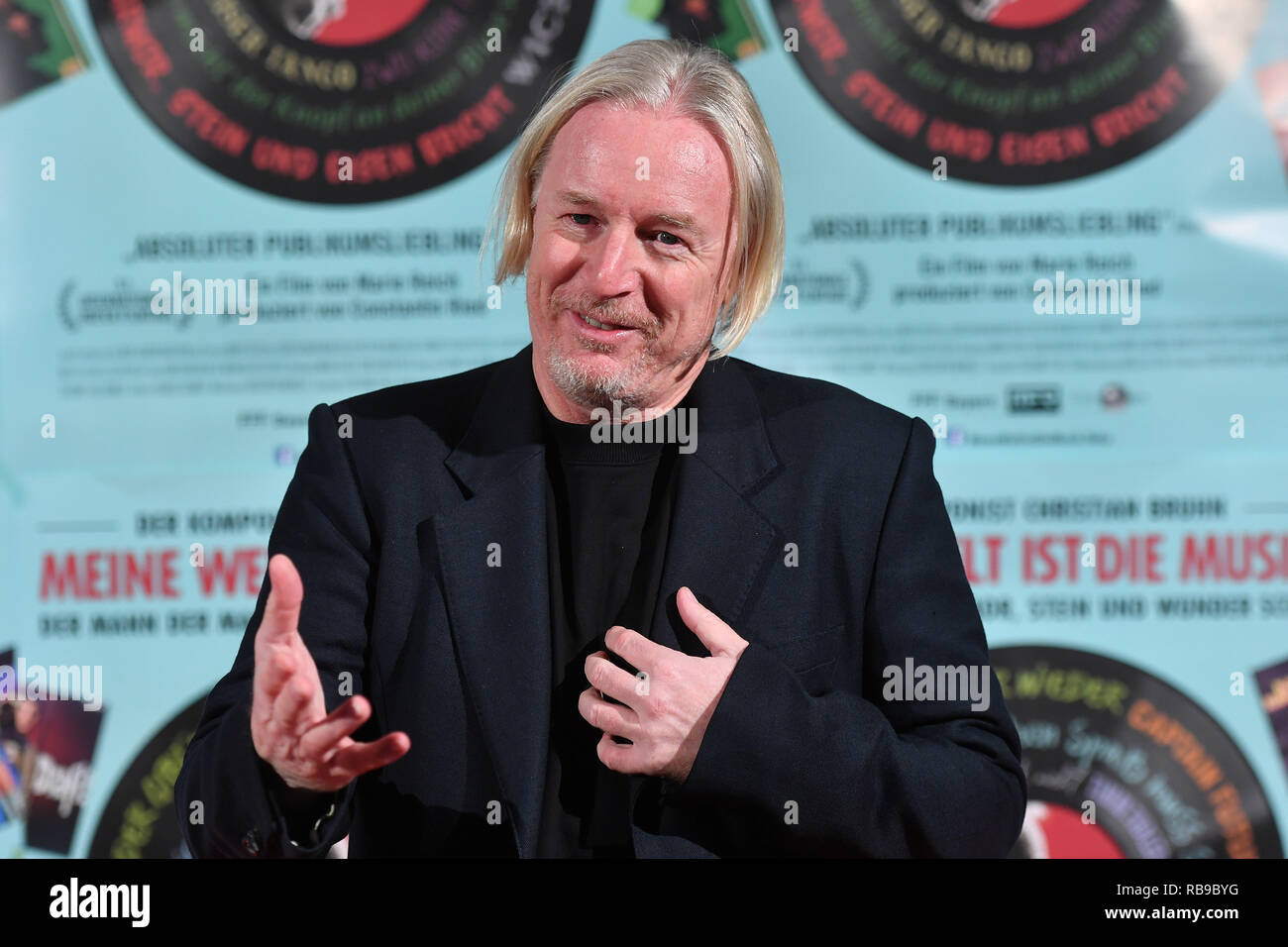 Munich, Deutschland. 07th Jan, 2019. DJ Hell (Helmut Geier), single ...