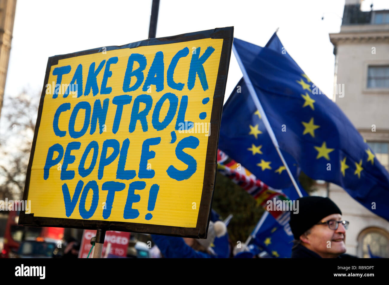 Protest flag hi-res stock photography and images - Alamy