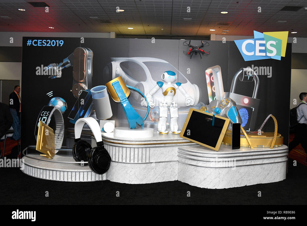 Las vegas convention center atmosphere hi-res stock photography and ...