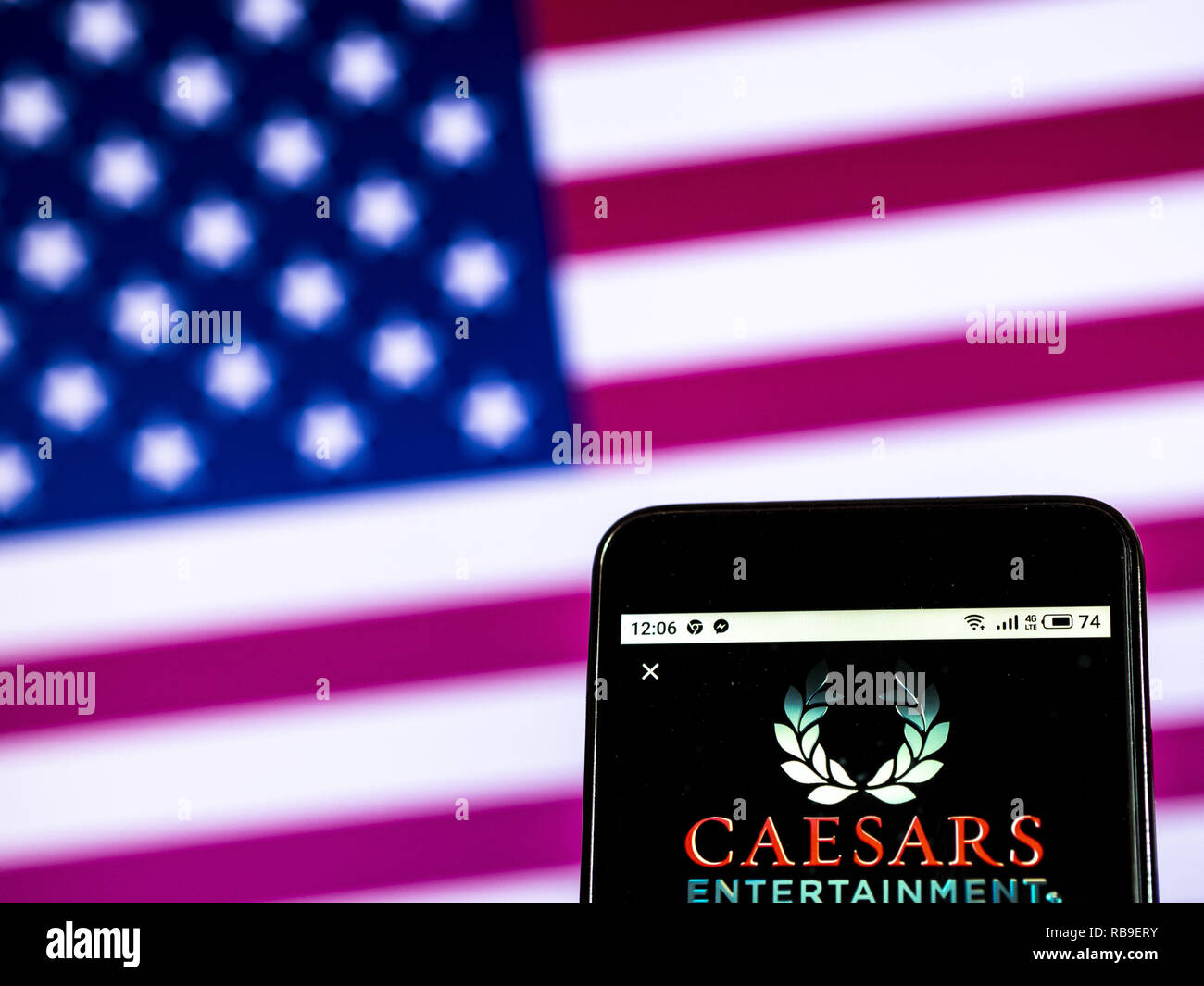 Caesars Logo High Resolution Stock Photography and Images - Alamy