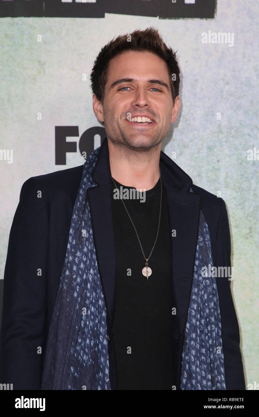 Los Angeles, Ca, USA. 8th Jan, 2019. Brennin Hunt at FOX Television's ...
