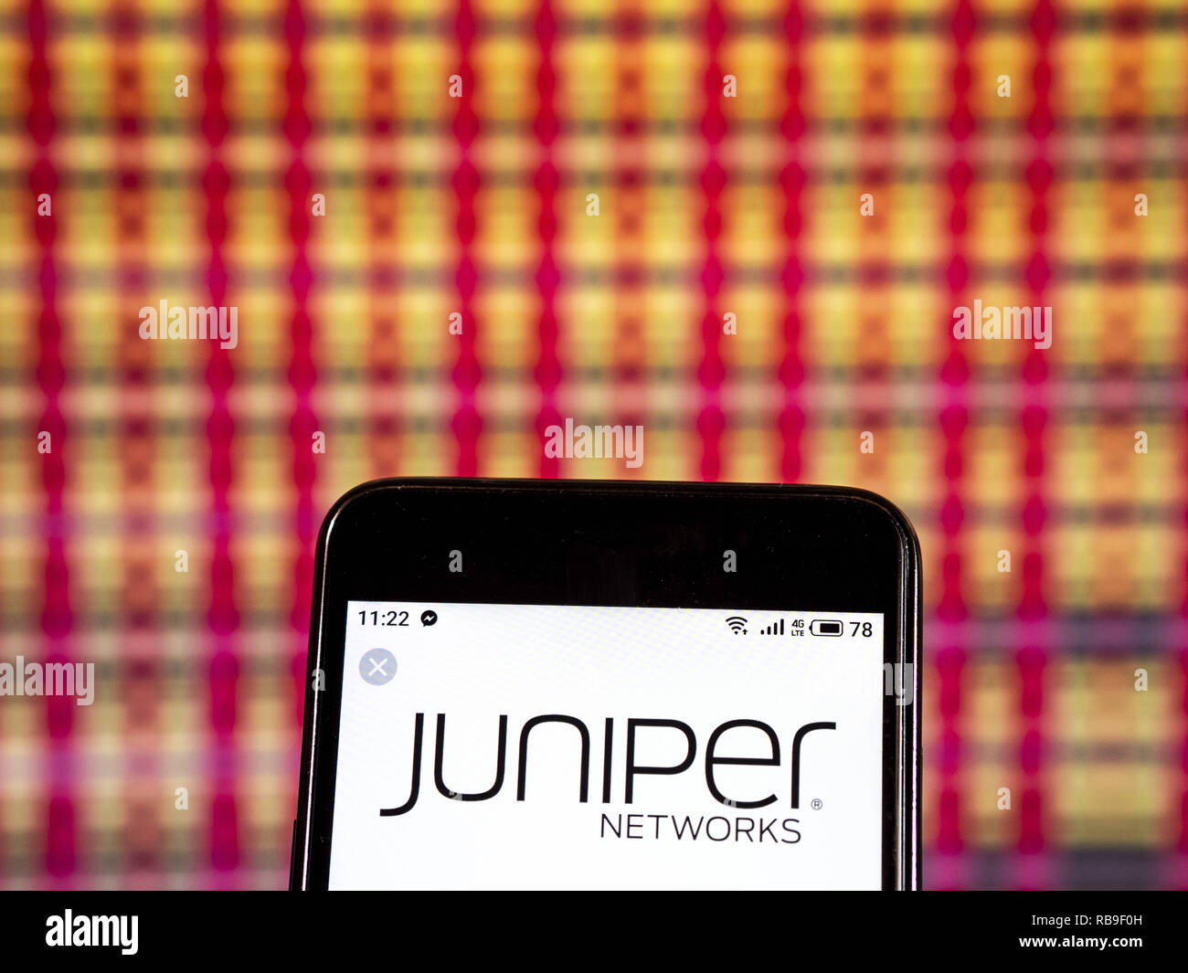 Juniper networks logo hi-res stock photography and images - Alamy