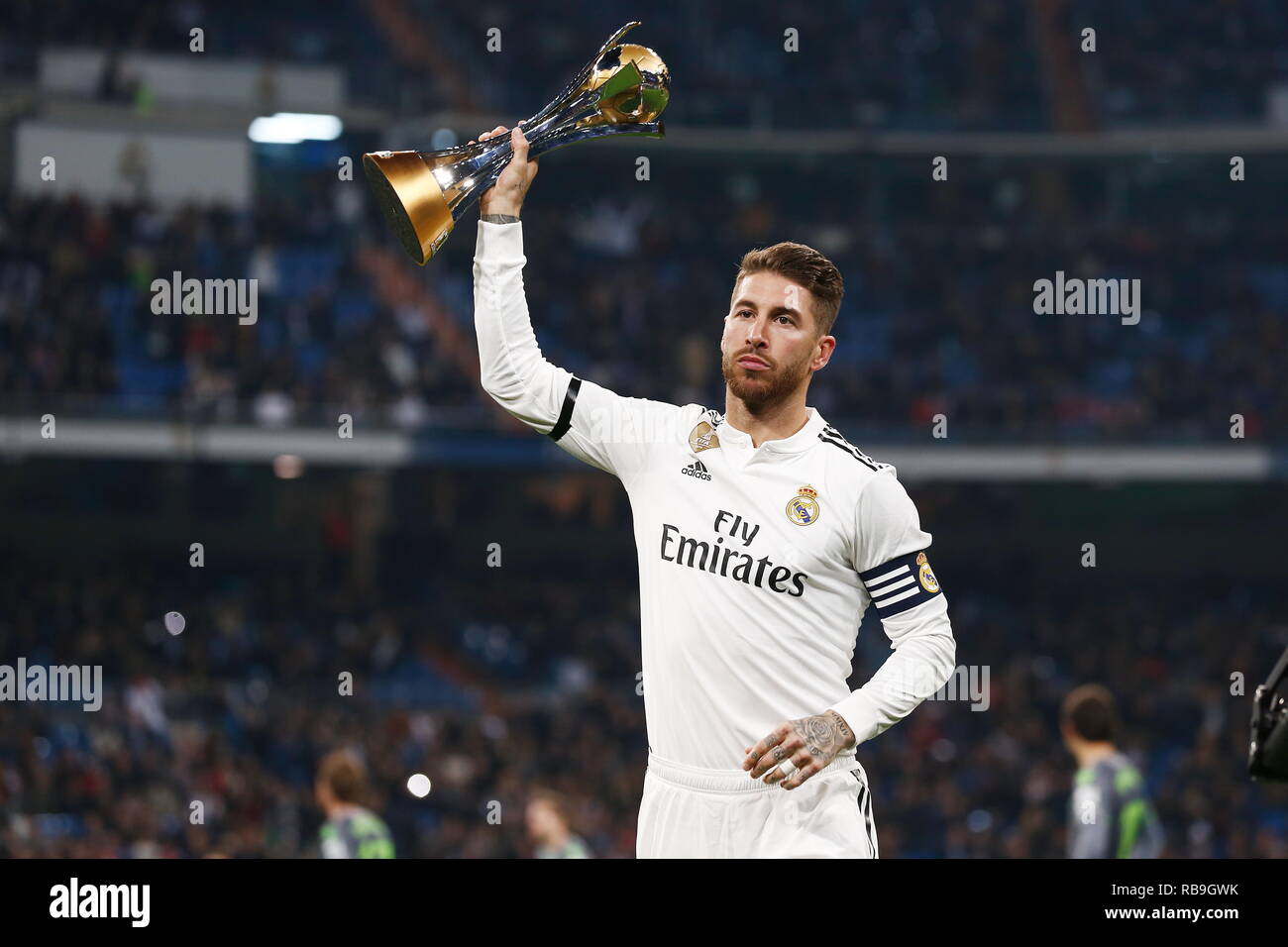 Madrid, Spain. 6th Jan, 2019. Sergio Ramos (Real) Football/Soccer ...