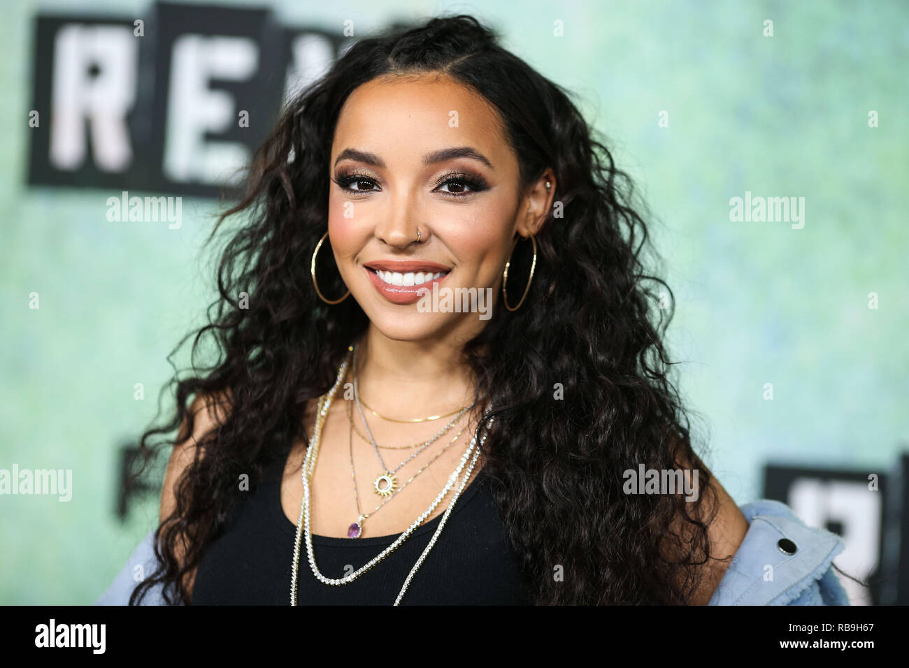 Los Angeles, California, USA. 8th January, 2019. Singer Tinashe ...