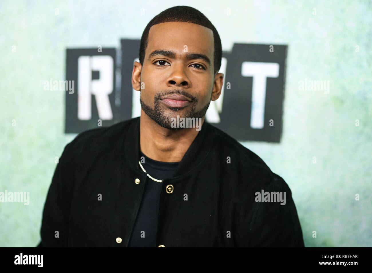 Los Angeles, California, USA. 8th January, 2019. Singer Mario Dewar ...