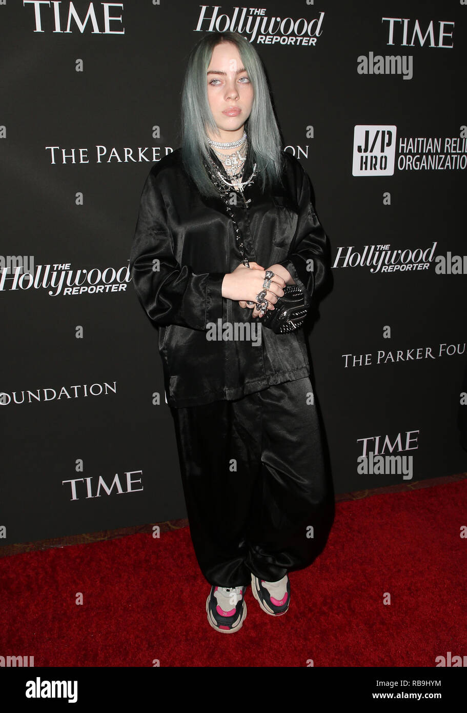 Los Angeles, California, USA. 5th Jan, 2019. Billie Eilish at Sean Penn ...