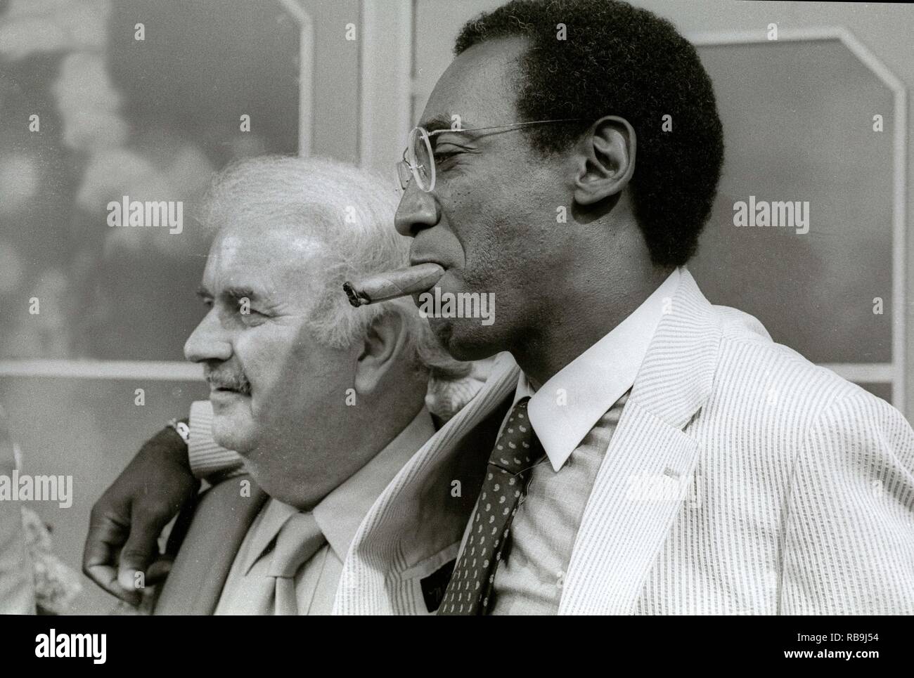 Captain Kangaroo Bob Keeshan Bill Cosby Undated Photo By Adam Scull ...