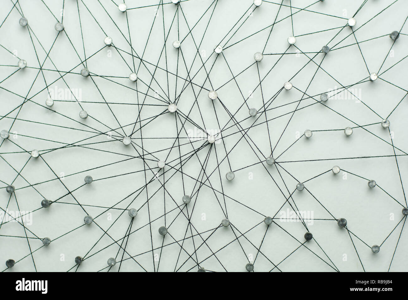 Linking entities. Network, networking, social media, internet ...