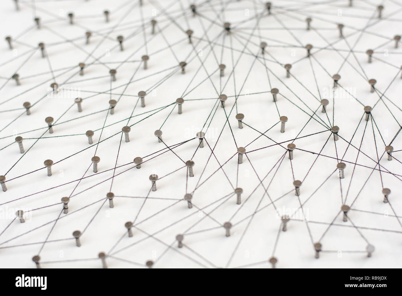 Linking entities. Network, networking, social media, internet ...