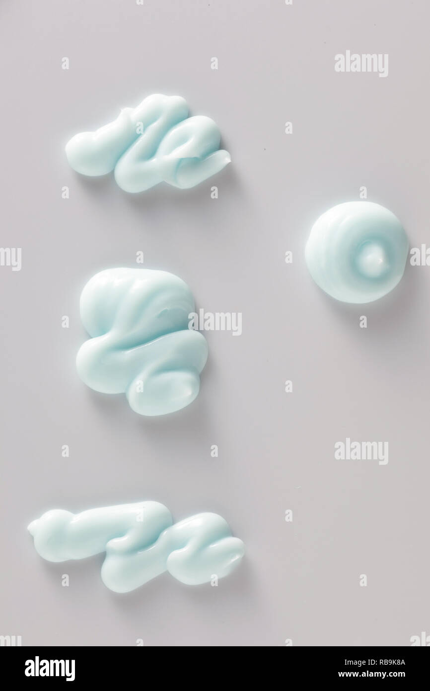cream texture with white background. lotion texture Stock Photo - Alamy