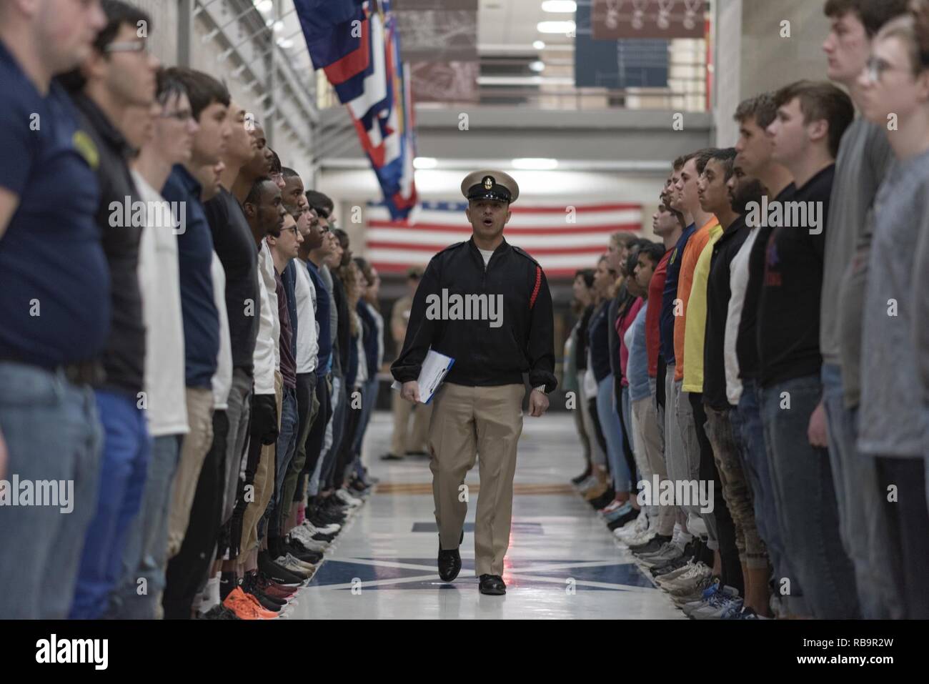 Recruit processing center hi-res stock photography and images - Alamy