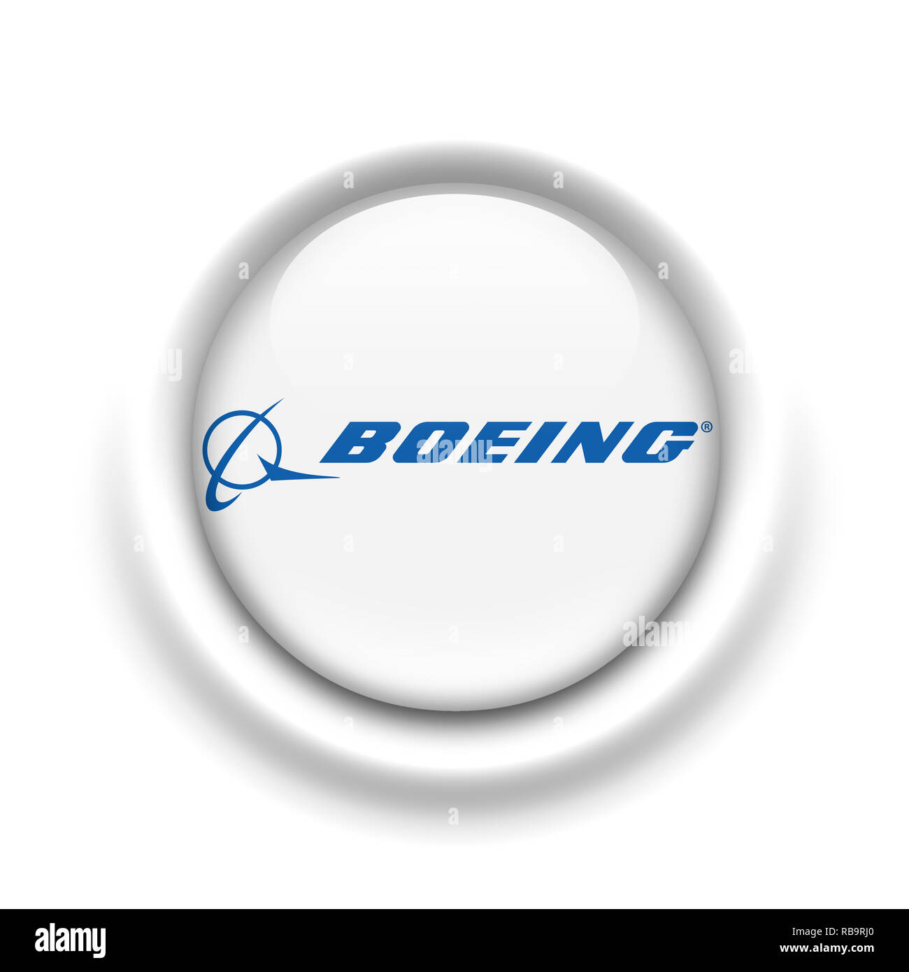 Boeing logo hi-res stock photography and images - Alamy