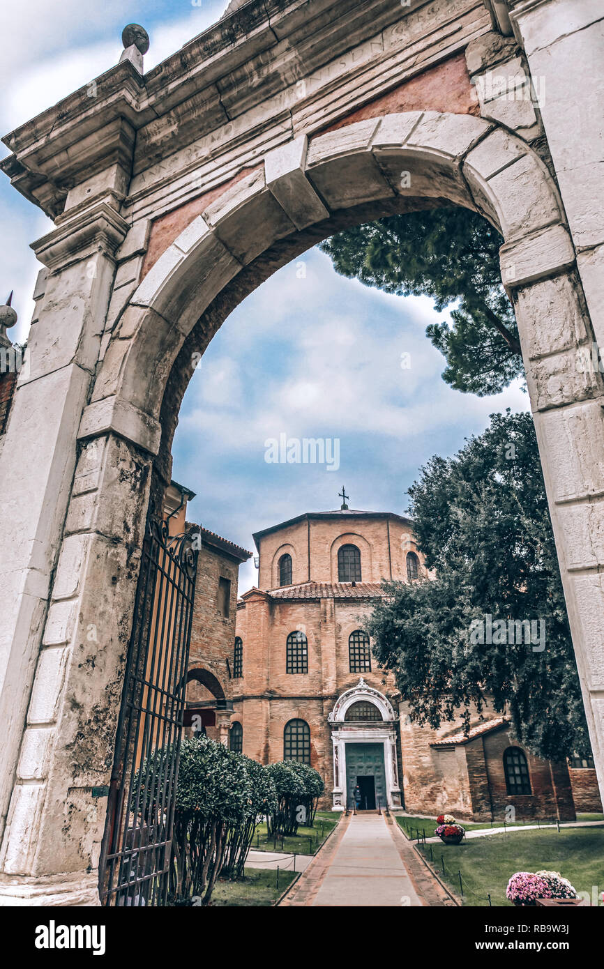 Early Christian Church San Vitale in Ravenna, Italy Stock Photo - Alamy