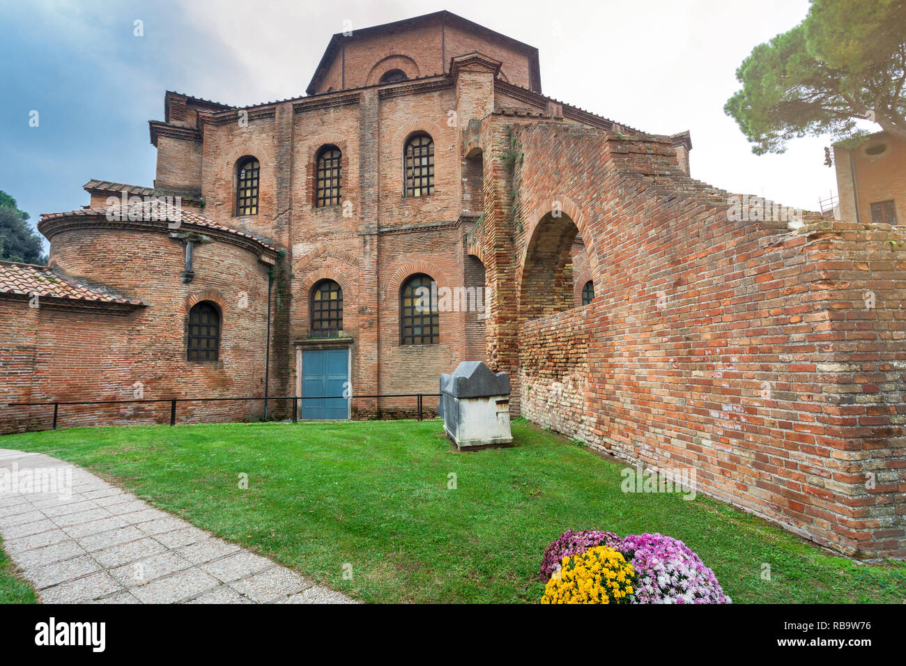 Early Christian Church San Vitale in Ravenna, Italy Stock Photo - Alamy
