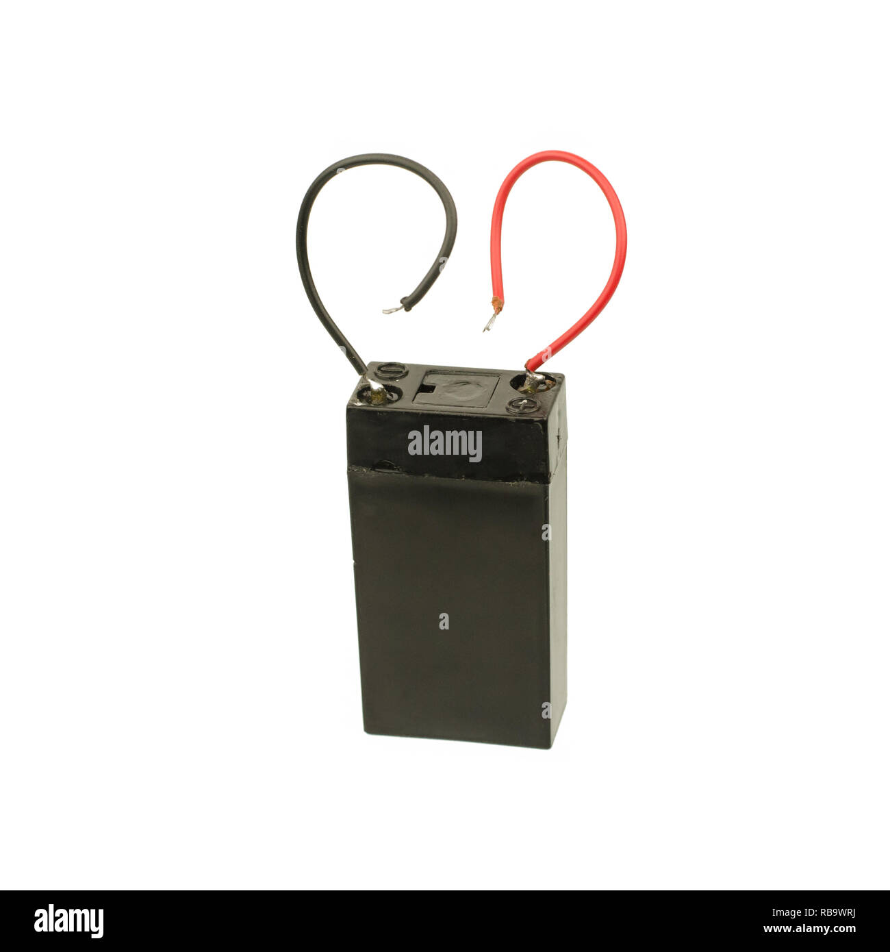 Lithium Polymer battery, isolated on white background Stock Photo - Alamy