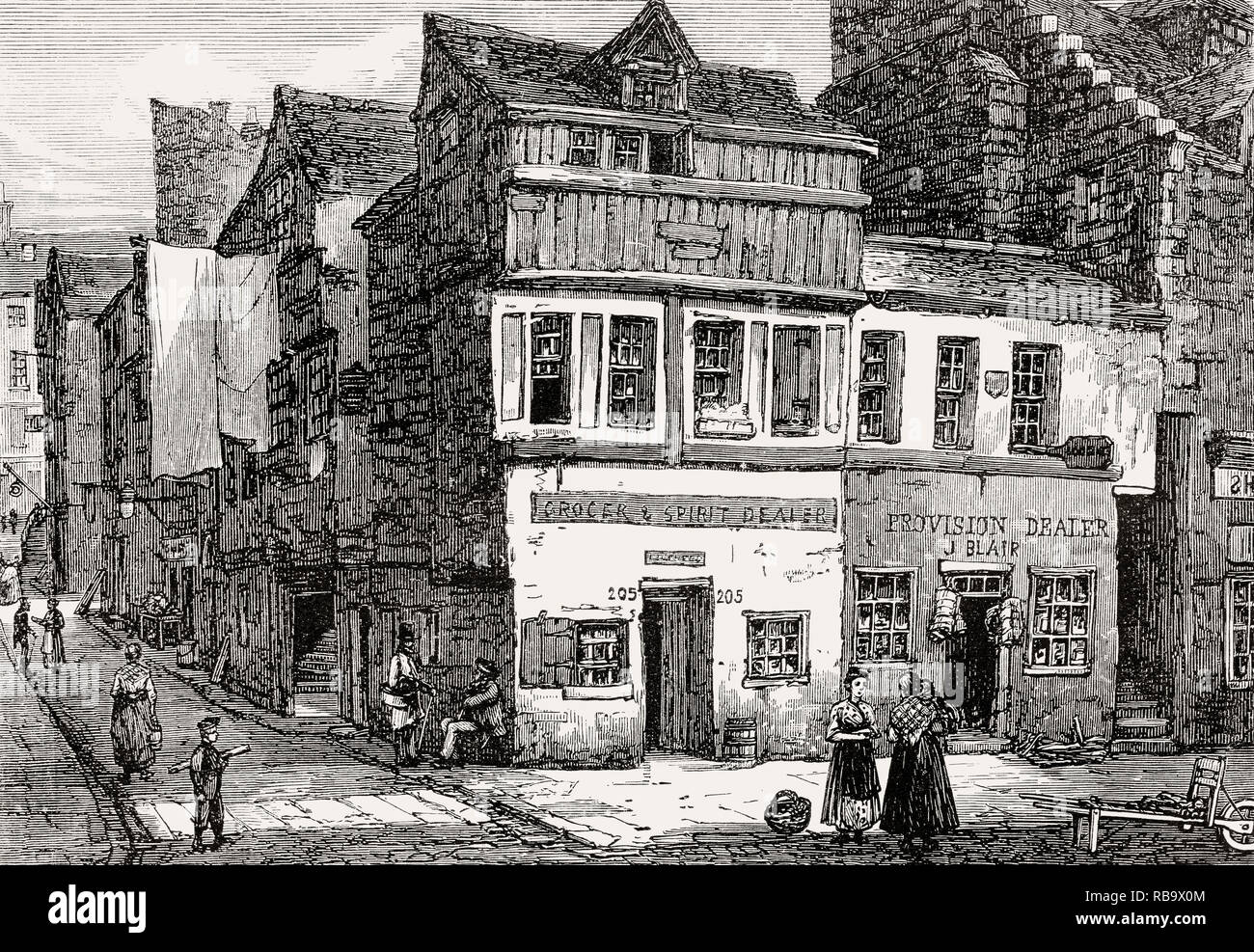 Cowgate edinburgh hi-res stock photography and images - Alamy