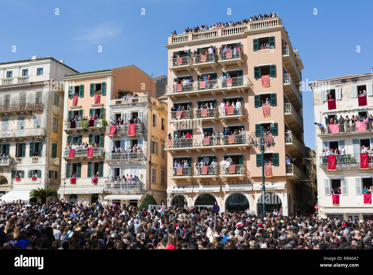 Corfu greek orthodox easter hi-res stock photography and images - Alamy