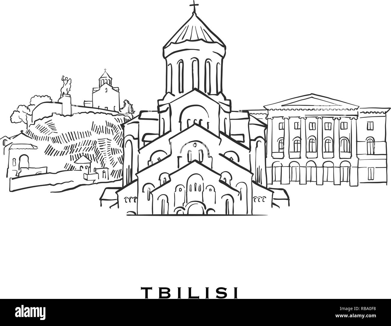 Georgian Architecture Drawing