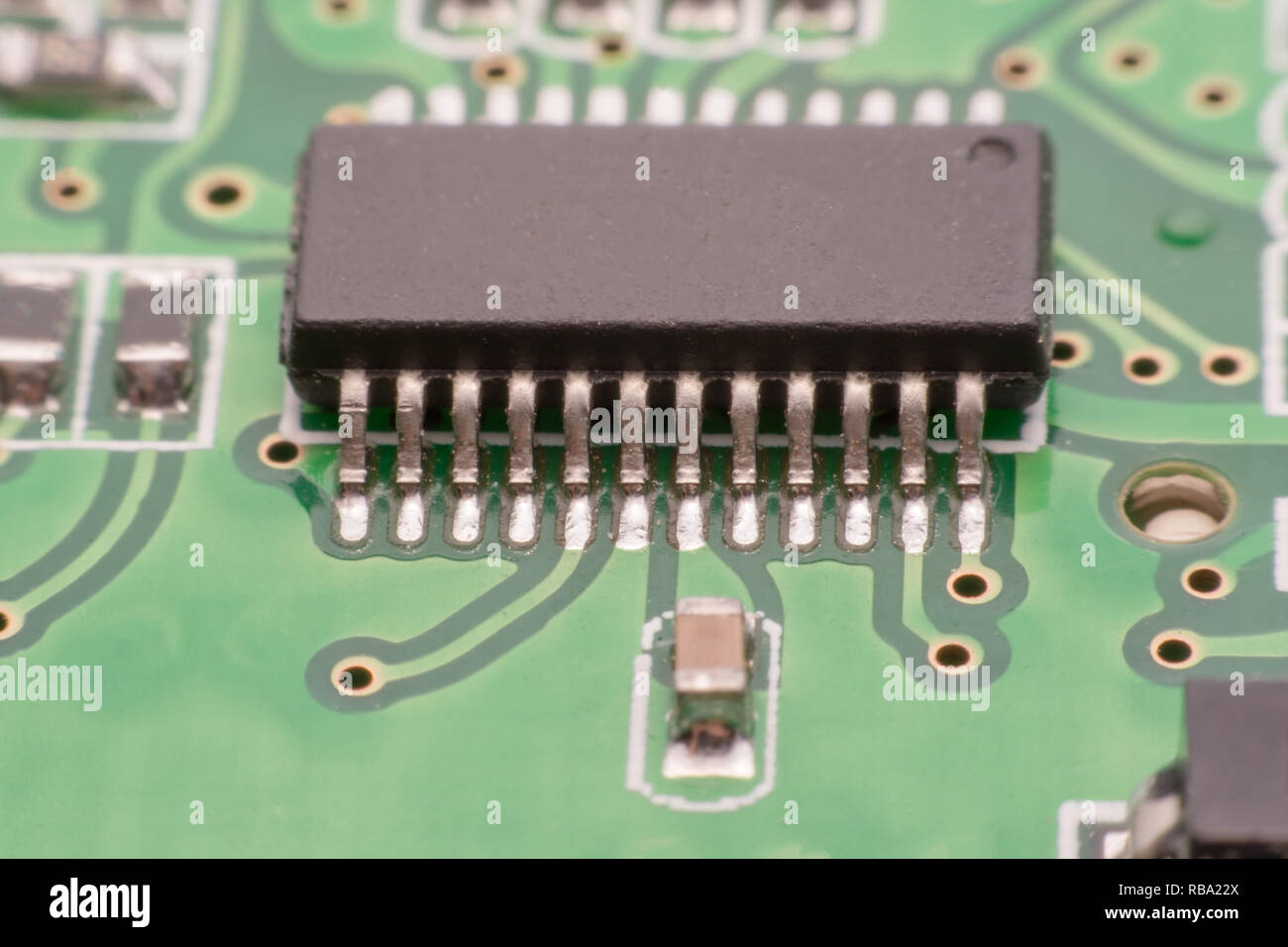 Close up electronic components hi-res stock photography and images - Alamy